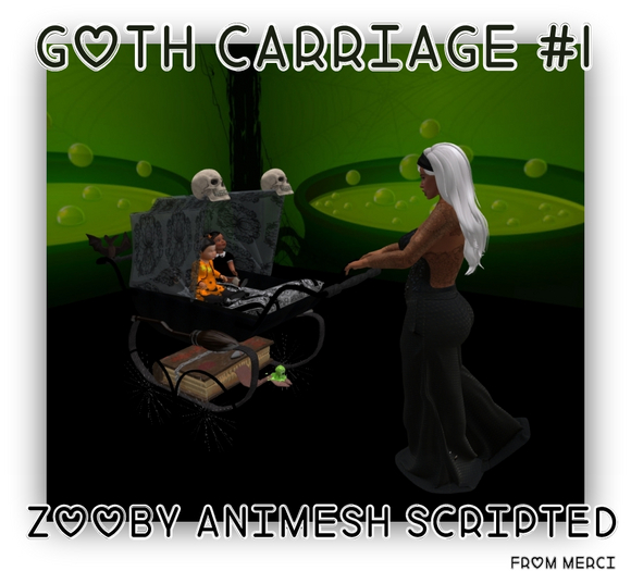 Second Life Marketplace Merci~goth Carriage 1